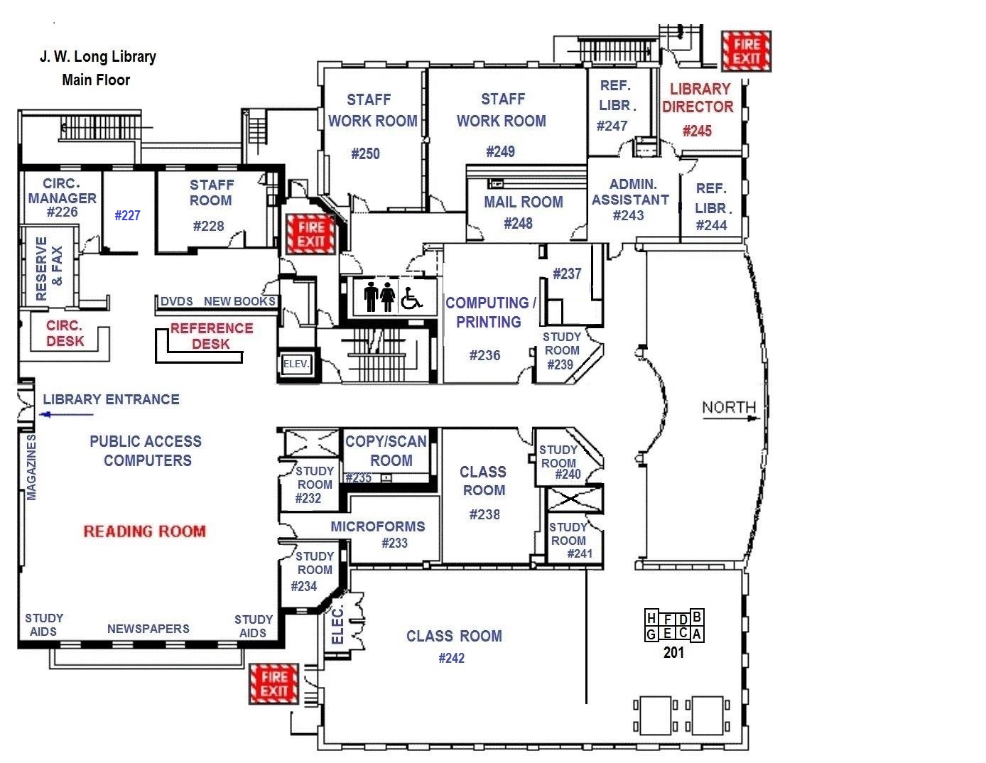Law Library Second Floor