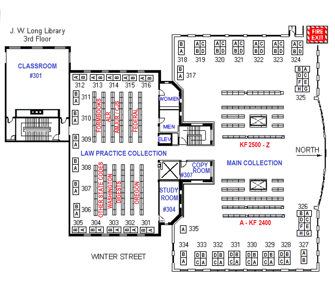 Law Library Third Floor